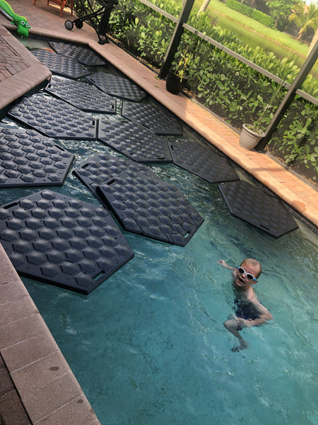 Lil'Pad™ Evolutionary DIY Floating Solar Panel Pool Covers Made in USA ...